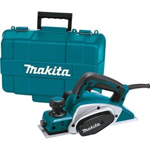 makita kp0800k 3-1/4" planer, with tool case , blue