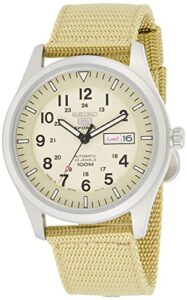 seiko men's 5 sports desert military automatic men's snzg07j1 [watch]