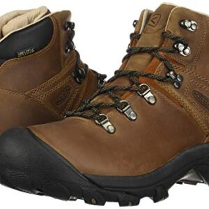 KEEN Men's Pyrenees Mid Height Waterproof Hiking Boots, Syrup, 13