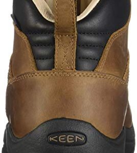 KEEN Men's Pyrenees Mid Height Waterproof Hiking Boots, Syrup, 13