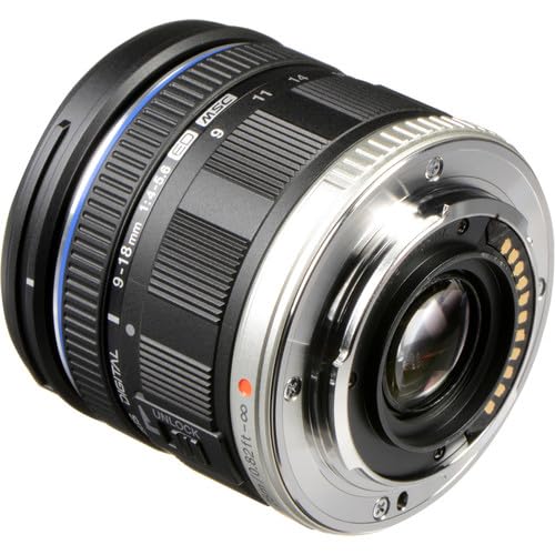 Olympus M.Zuiko Digital ED 9-18mm F4.0-5.6 Lens, for Micro Four Thirds Cameras