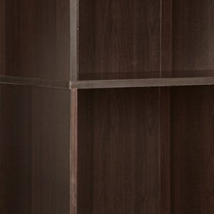 Sauder Beginnings 5-Shelf Bookcase, Cinnamon Cherry finish