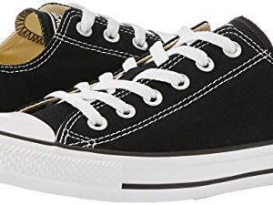 Converse Unisex Chuck Taylor All Star Low Top Black/White Sneakers - US Men 6 / US Women 8