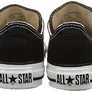 Converse Unisex Chuck Taylor All Star Low Top Black/White Sneakers - US Men 6 / US Women 8