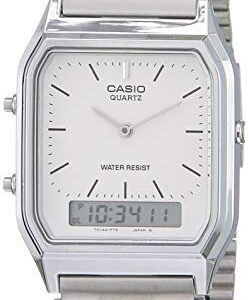 Casio - Mens Watch - AQ230A7D, Silver, Core