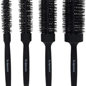 Scalpmaster 4 Piece Round Thermal Brush Set