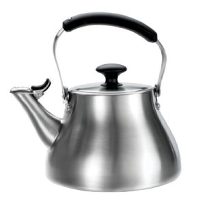 oxo brew classic tea kettle - brushed stainless steel