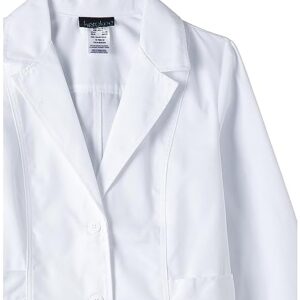 Cherokee 30" Twill Lab Coat, Consultation Coat, White Lab Coats for Women 2316, M, White