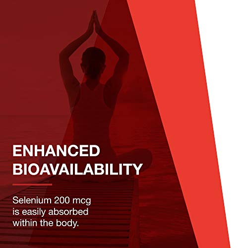 Protocol Selenium 200mcg - Essential Mineral, Immune, Thyroid & Prostate Health - 90 Veg Caps