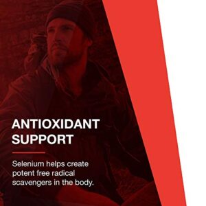 Protocol Selenium 200mcg - Essential Mineral, Immune, Thyroid & Prostate Health - 90 Veg Caps