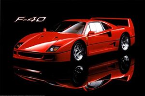 ferrari f40 poster poster print, 36x24