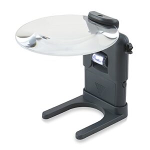 Carson 3-in-1 LED Lighted Hands-Free Hobby Magnifier Set (HM-30)