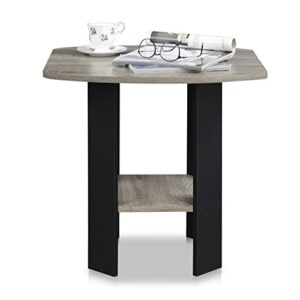 Furinno Simple Design End/SideTable, Espresso