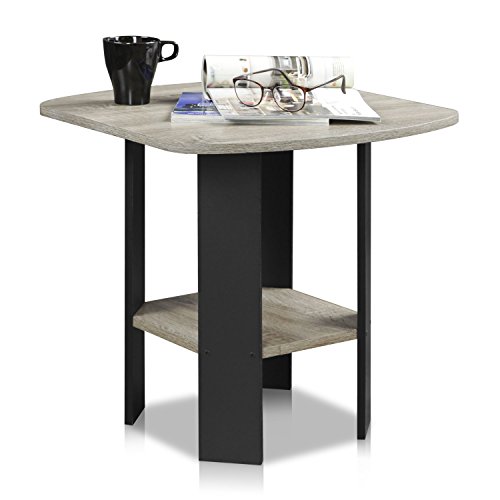 Furinno Simple Design End/SideTable, Espresso