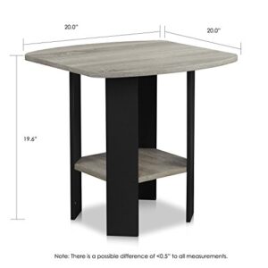 Furinno Simple Design End/SideTable, Espresso