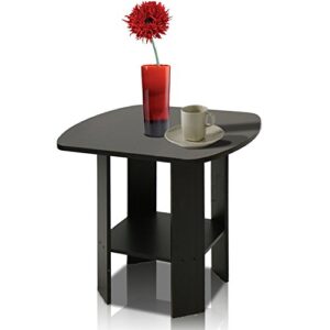 Furinno Simple Design End/SideTable, Espresso