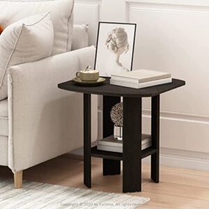 Furinno Simple Design End/SideTable, Espresso