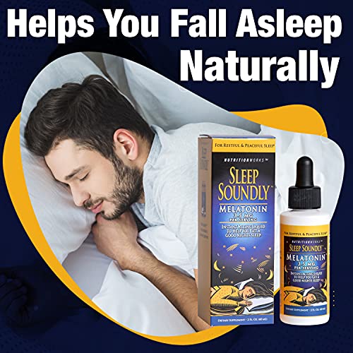 Sleep Soundly Melatonin, 2 Fl Oz