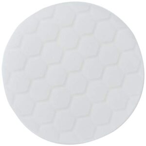 Chemical Guys BUFX_104_HEX5 Hex-Logic Light-Medium Polishing Pad, White, 5.5" Pad Made for 5" Backing Plates, 1 Pad Included