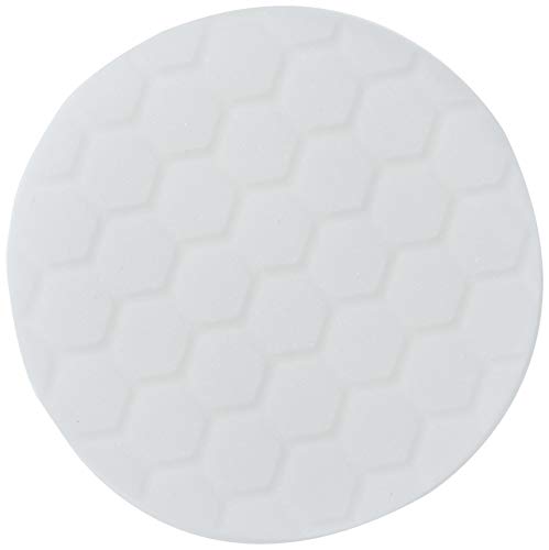 Chemical Guys BUFX_104_HEX5 Hex-Logic Light-Medium Polishing Pad, White, 5.5" Pad Made for 5" Backing Plates, 1 Pad Included