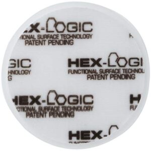 Chemical Guys BUFX_104_HEX5 Hex-Logic Light-Medium Polishing Pad, White, 5.5" Pad Made for 5" Backing Plates, 1 Pad Included