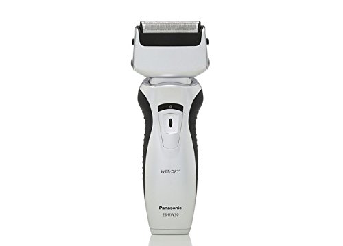 PANASONIC Electric Razor Men's Dual Blade Cordless - ES-RW30-S - (Silver)