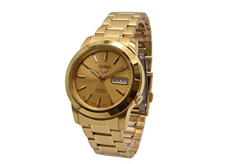 SNKE56J1 Seiko 5 Automatic Mens Gold Japan Business Automatic Seiko