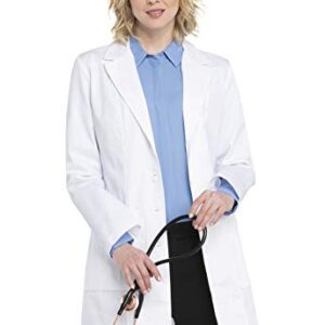 Cherokee Professionals Women Scrubs Lab Coats 36" 2319, XL, White