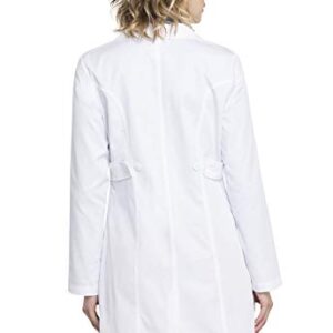 Cherokee Professionals Women Scrubs Lab Coats 36" 2319, XL, White