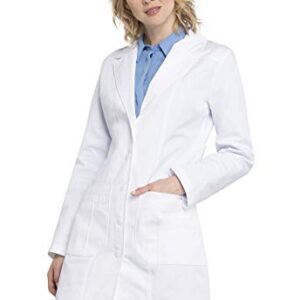 Cherokee Professionals Women Scrubs Lab Coats 36" 2319, XL, White