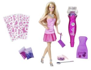 barbie loves glitter glam vac and doll