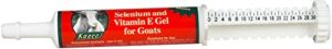 kaeco selenium & vitamin e gel for goats, 80 ml tube