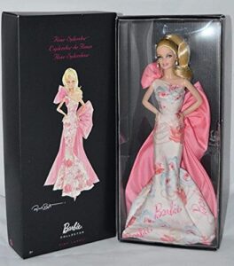 mattel avon exclusive caucasian rose splendor barbie doll