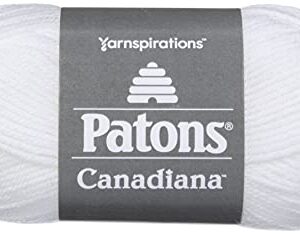 Patons Canadiana Yarn, White