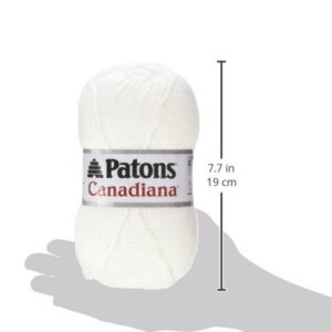 Patons Canadiana Yarn, White