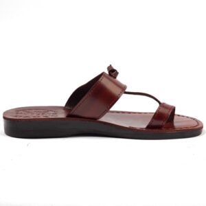 Holy Land Market Unisex Adults/Children Genuine Leather Biblical Sandals/Flip Flops/Slides/Slippers (Jesus - Yashua) Nazareth Style