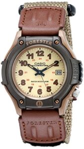 casio men's ft-500wc-5bvcf forester sport watch