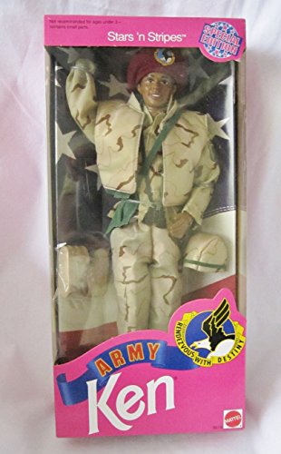 Army Ken Stars 'n Stripes African American Barbie