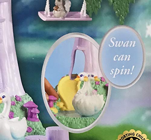 Barbie Swan Lake ENCHANTED FOREST Playset w 6 Animal Friends, Swing & MORE! (2003)