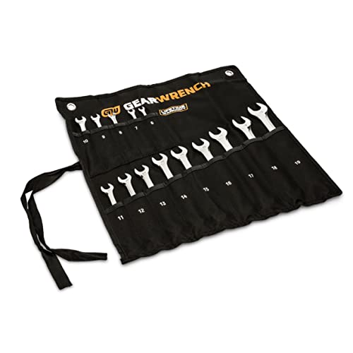 GEARWRENCH 14 Pc. 6 Pt. Combination Wrench Set, Metric - 81925