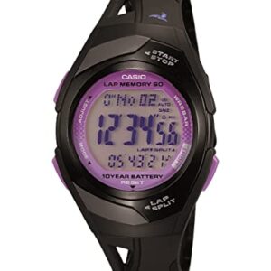 Casio STR300-1C Sports Watch - Black & Pink