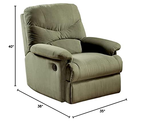 ACME Furniture Arcadia Sage Microfiber Recliner