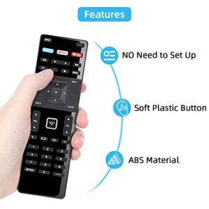 UNOCAR Replacement Remote for Vizio Smart TV Remote XRT-122 and Vizio Smart TV 4K UHD HDR HDTV SmartCast Internet Vizio D E Series LED LCD 24 28 32 39 40 43 48 50 55 58 60 65 70 inch TV Netflix XUMO