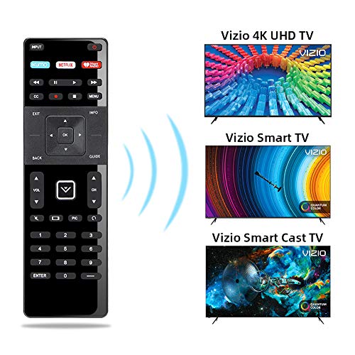 UNOCAR Replacement Remote for Vizio Smart TV Remote XRT-122 and Vizio Smart TV 4K UHD HDR HDTV SmartCast Internet Vizio D E Series LED LCD 24 28 32 39 40 43 48 50 55 58 60 65 70 inch TV Netflix XUMO