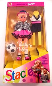 barbie - party 'n play stacie doll littlest sister of barbie (1992)