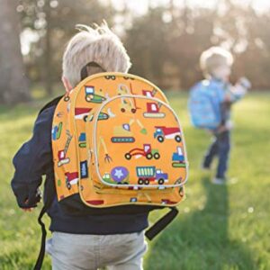 Wildkin 12-Inch Kids Backpack for Boys & Girls, Perfect for Daycare and Preschool, Toddler Bags Features Padded Back & Adjustable Strap, Ideal for School & Travel Backpacks (Under Construction)