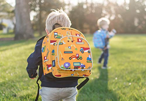 Wildkin 12-Inch Kids Backpack for Boys & Girls, Perfect for Daycare and Preschool, Toddler Bags Features Padded Back & Adjustable Strap, Ideal for School & Travel Backpacks (Under Construction)