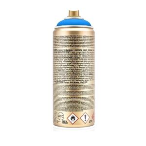 Montana Cans Montana GOLD 400 ml Color, Flame Blue Spray Paint,MXG-F5000, 13.5 Fl Oz (Pack of 1)