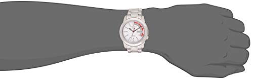 SEIKO Men's SNKK25 5 Stainless Steel White Dial Watch