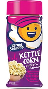 kernel season's popcorn seasoning, kettle corn, 3 ounce (pack of 6)